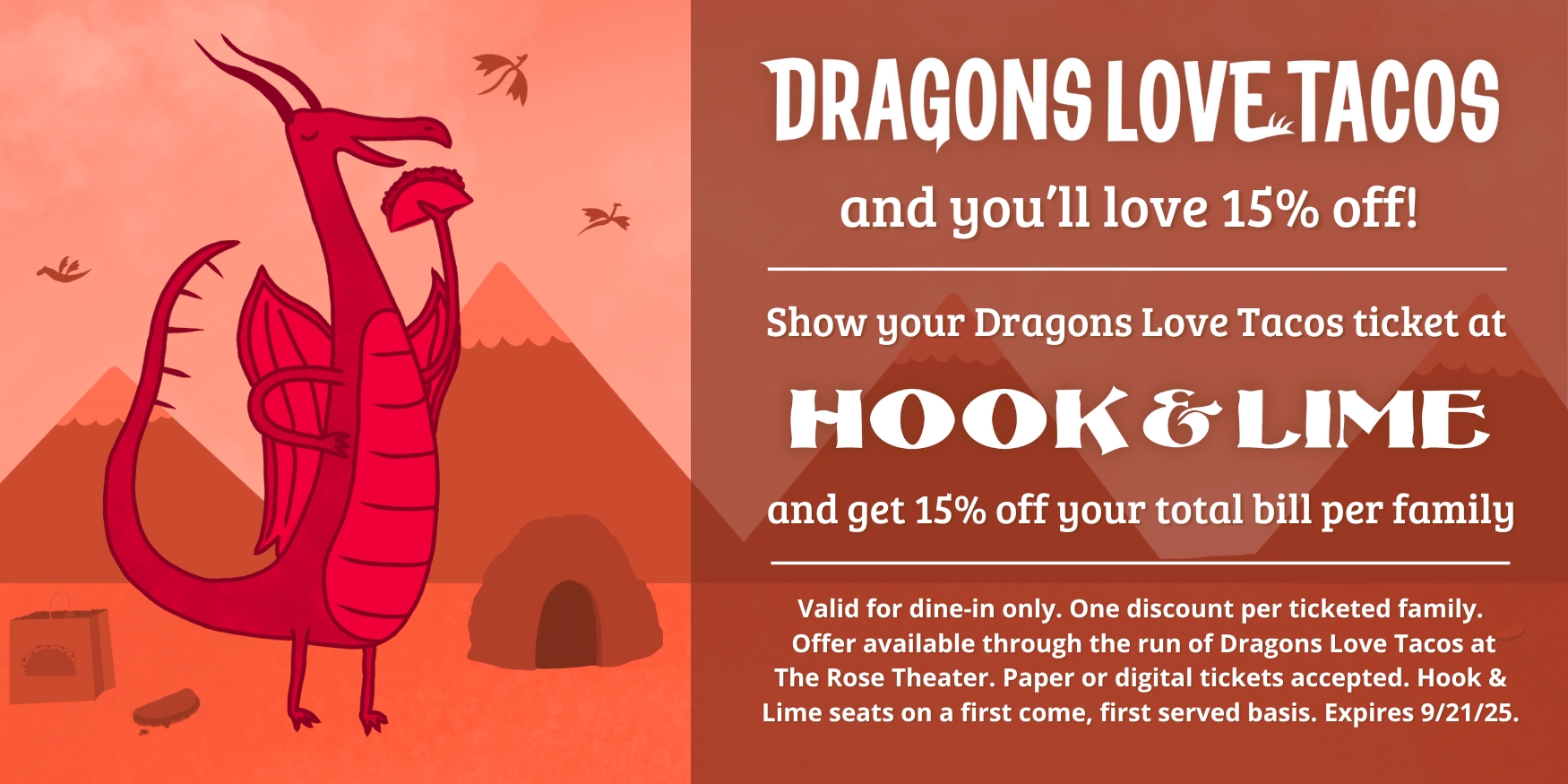 Dragons Love Tacos: The Musical - The Rose Theater